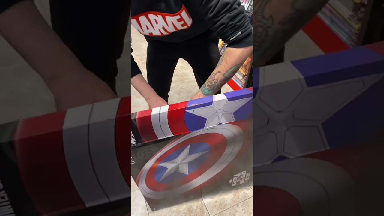 🥇 El increíble escudo del Capitán América: ¡deslumbrante y poderoso!