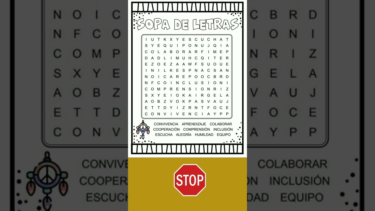 🥇 Sopa de letras fáciles: 7 divertidas para disfrutar en 2025