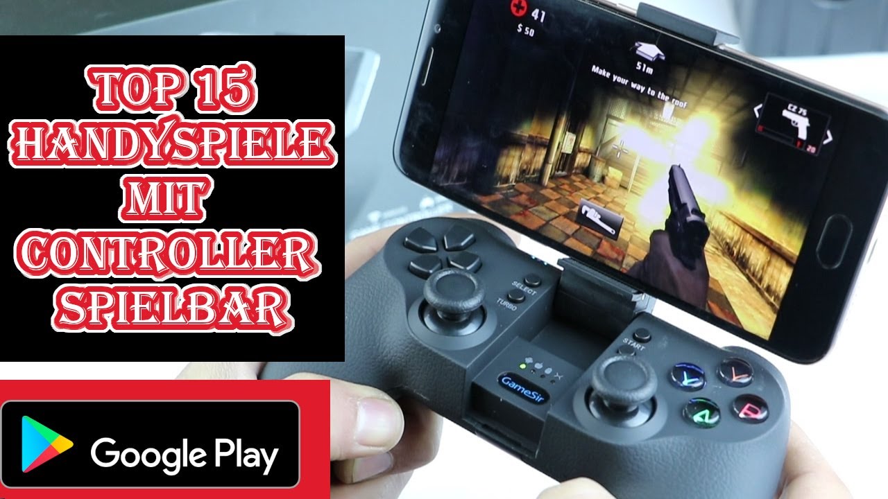 🥇 Handy mit Controller: 5 coole Spiele für unterwegs entdecken