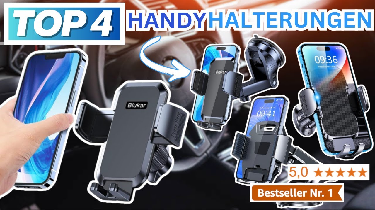 🥇 Handyhalterung Auto: 5 Tipps für sicheres Fahren unterwegs
