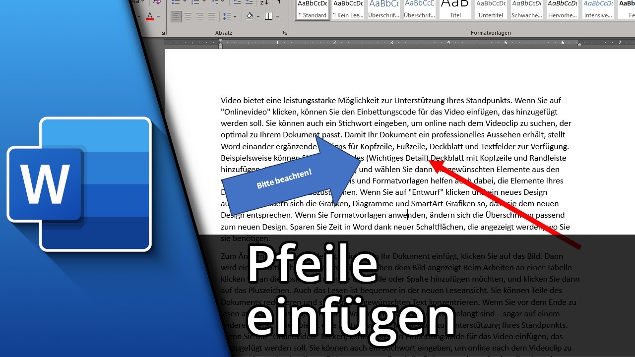 🥇 Pfeile für Word: 7 effektive Tipps für beeindruckende Dokumente