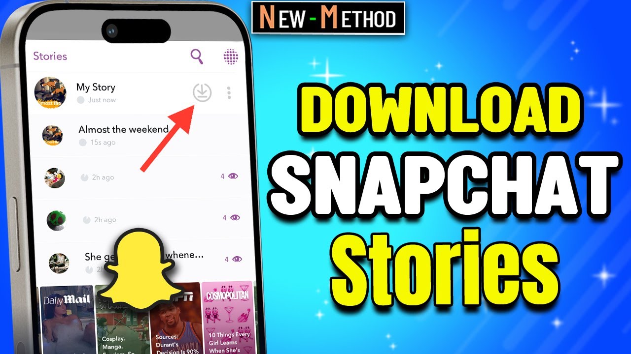 🥇 Snapchat Story Downloader: 5 einfache Schritte für perfekte Downloads