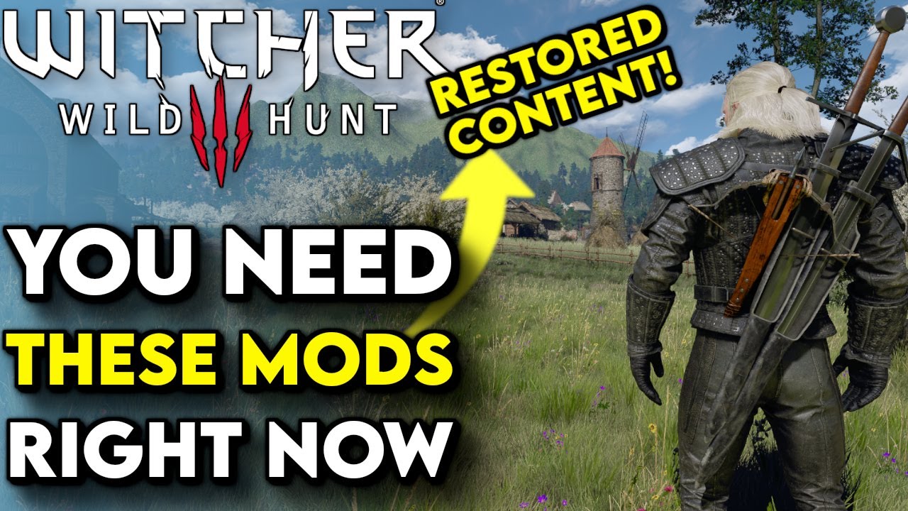 🥇 Mod the Witcher 3: 7 erstaunliche Mods, die du ausprobieren musst!