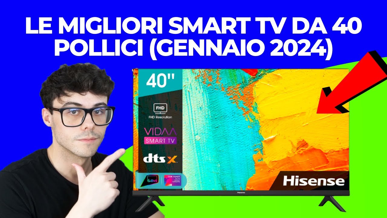 🥇 Televisore 40 pollici dimensioni: 5 caratteristiche da conoscere!