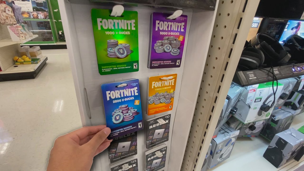 🥇 Card V Bucks: 5 modi per ottenere il massimo nel gioco