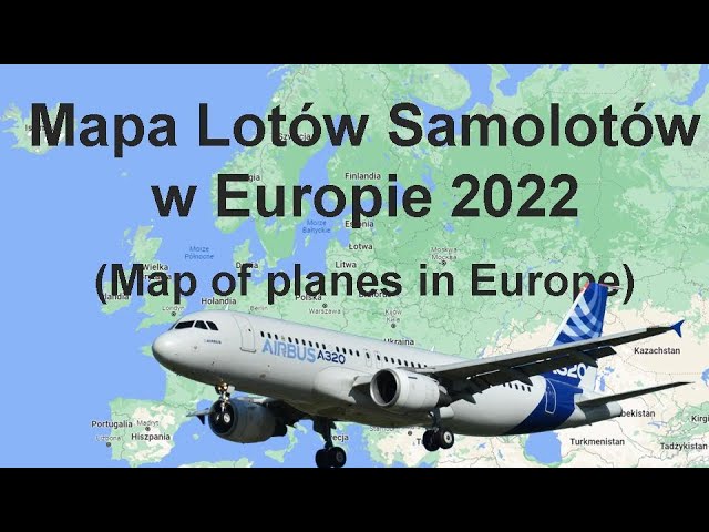 🥇 Mapa lotów samolotów – 7 najważniejszych informacji, które musisz znać