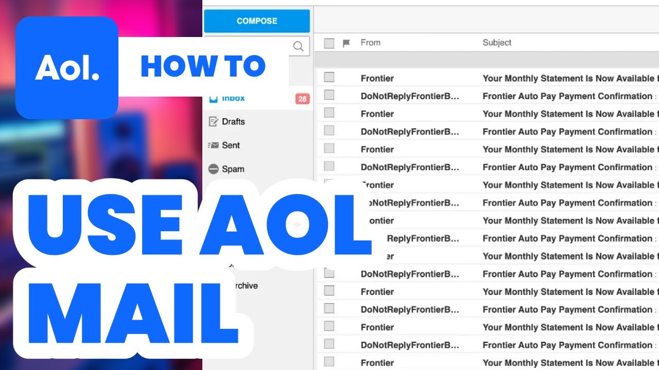🥇 AOL Mail 7 Tipps, um Ihr Postfach optimal zu nutzen